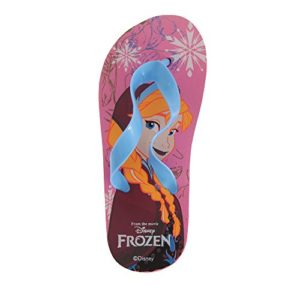 Disney Frozen Childrens/Girls Anna And Elsa Toe Post Flip Flops