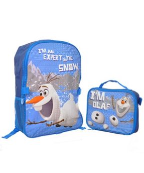 Disney Frozen “I’m Olaf” Backpack with Lunchbox