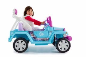 Power Wheels Disney Frozen Jeep Wrangler