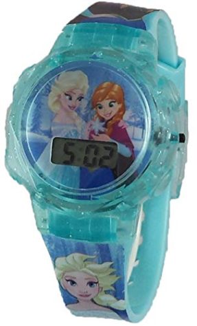 Disney Frozen Girl’s Elsa & Anna Digital Light Up Watch