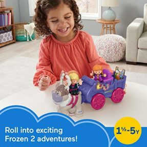 Fisher-Price Little People – Disney Frozen 2 Anna & Kristoff’s Wagon ...